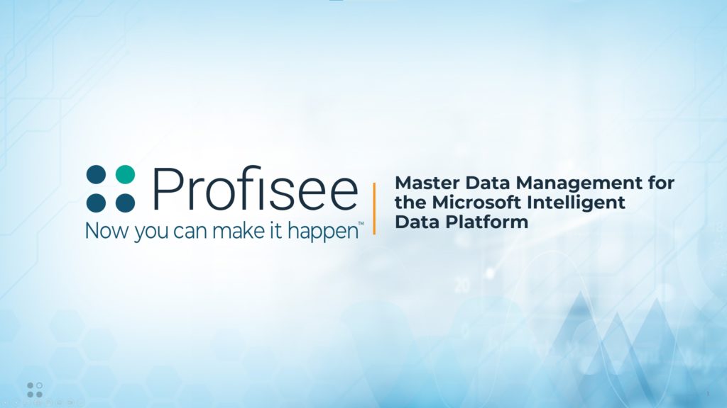 Microsoft Azure Master Data Management - Enterprise Master Data ...