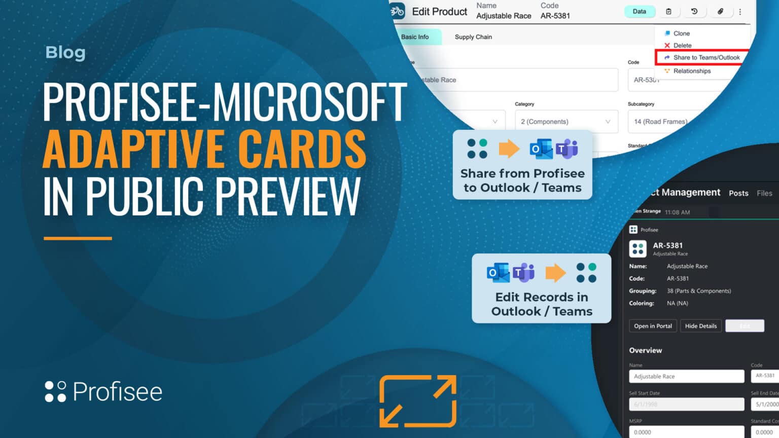Profisee-Microsoft Adaptive Cards Now in Public Preview