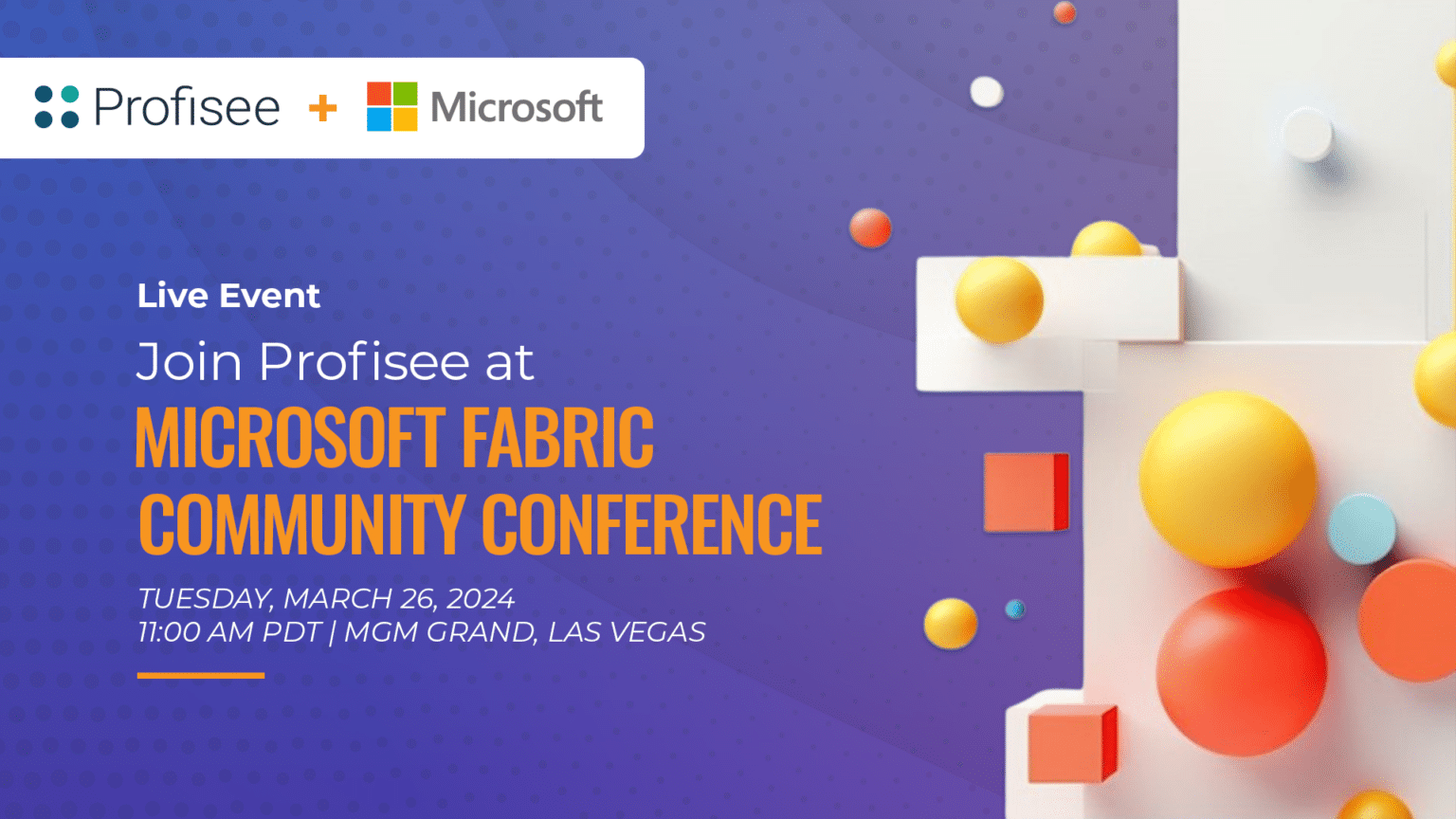 Profisee to Present at Microsoft Fabric Community Conference Power Hour